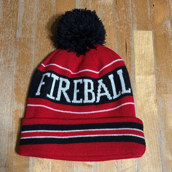 fireball | Accessories | Red And Black Fireball Beanie Toque | Poshmark
